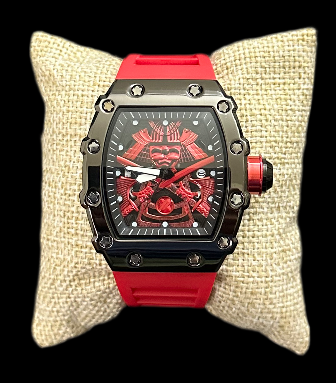 Reloj RM Skull Rojo